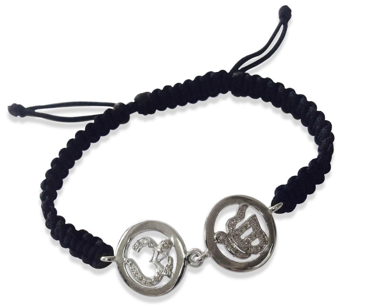 Om Ik Onkar Diamond Bracelet – Jewelslane